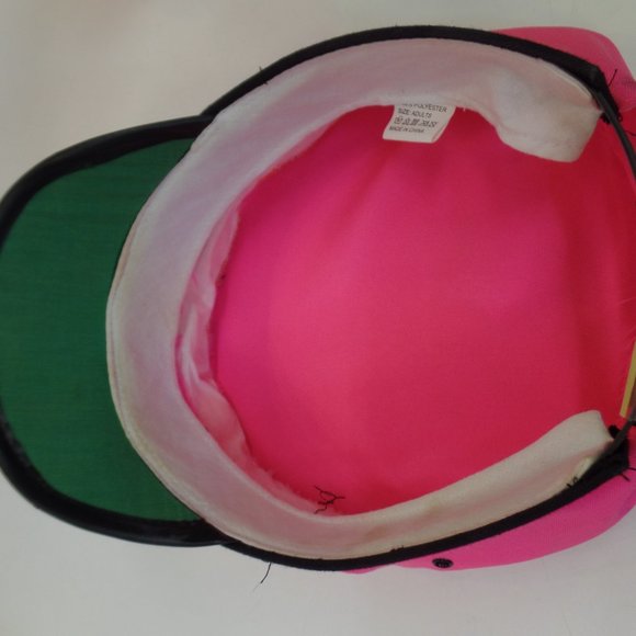 Accessories | Unisex Adjustable Sizing Pink Black Gold Captains Hat ...